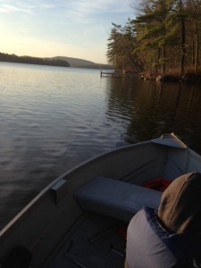 Smallmouth bass fishing on Panther Pond, Raymond, Maine (May 8, 2015 ...